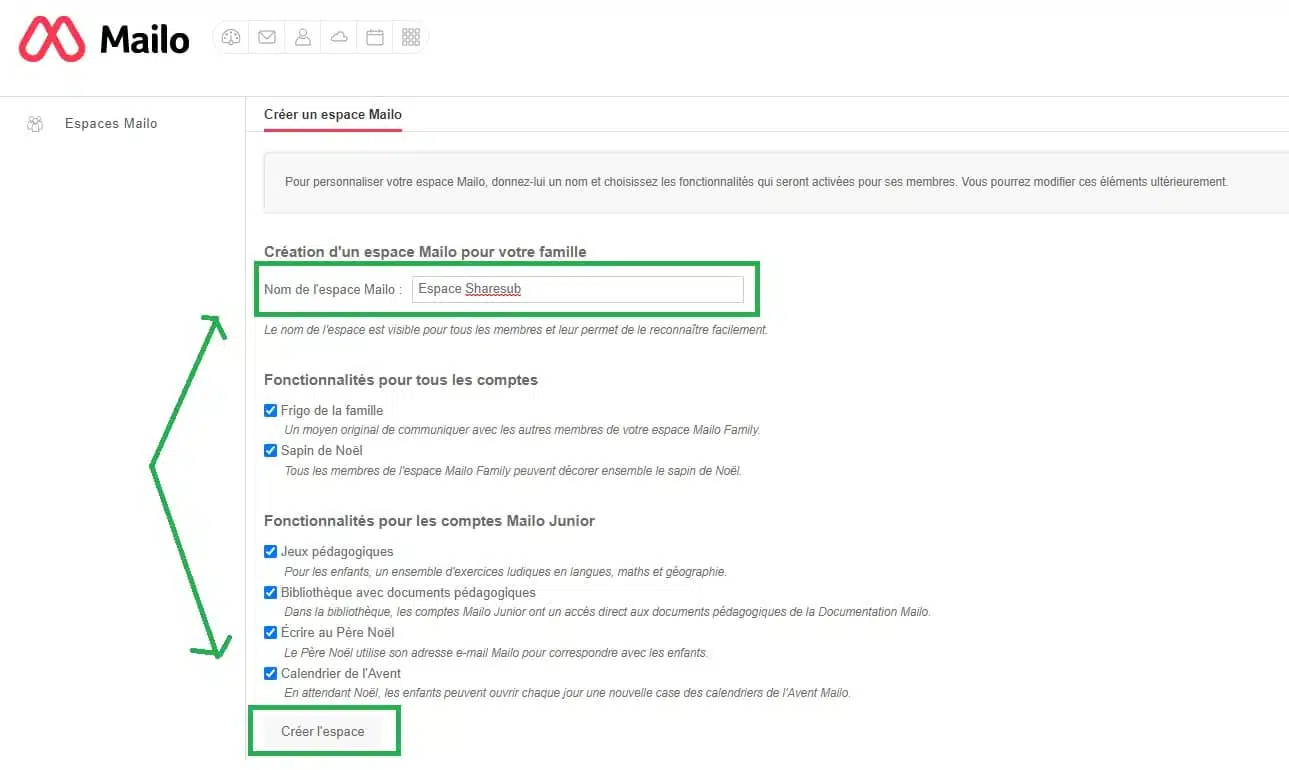 Share your Mailo subscription - Sharesub